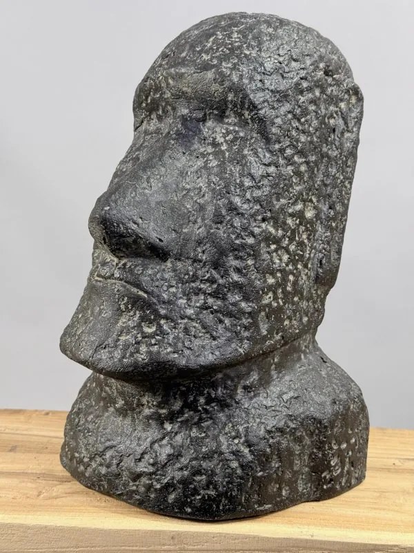 Moai odlévaná hlava 30 cm