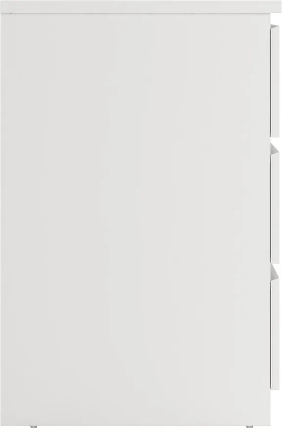 Bílá komoda 77x76x50 cm Naia – Tvilum