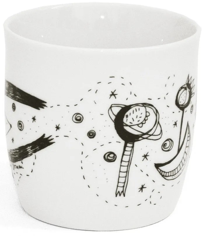 Bílý porcelánový hrnek 260 ml Domov tu – Bonami