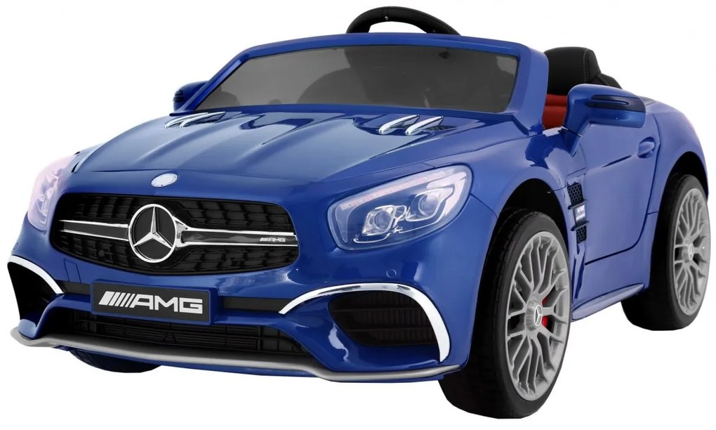 Dětské elektrické auto Mercedes AMG SL-65 Modré - Lakované