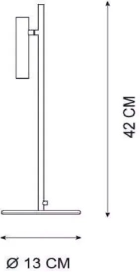 Lucide 79581/05/30 - LED Stmívatelná stolní lampa PHILON LED/4,5W/230V