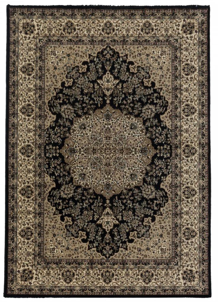 Ayyildiz koberce Kusový koberec Kashmir 2608 black Rozměry koberců: 200x290