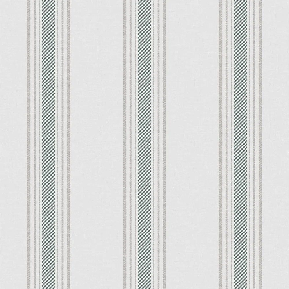 Vliesová tapeta na zeď, zelená, pruhy,  9810-4, Essential Stripes, ICH Wallcoverings