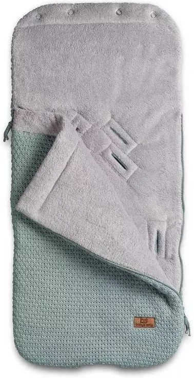 Baby´s Only Fusak do autosedačky Baby&#39;s Only &quot;Robust Pip&quot; Footmuff | Stone Green
