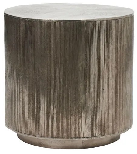 Konferenční stolek Rota Brushed silver 50 cm