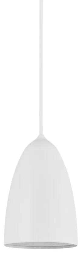 Nordlux Bílé kovové závěsné světlo Nexus 10 cm