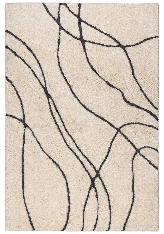 Krémový koberec 120x170 cm Flow – Flair Rugs