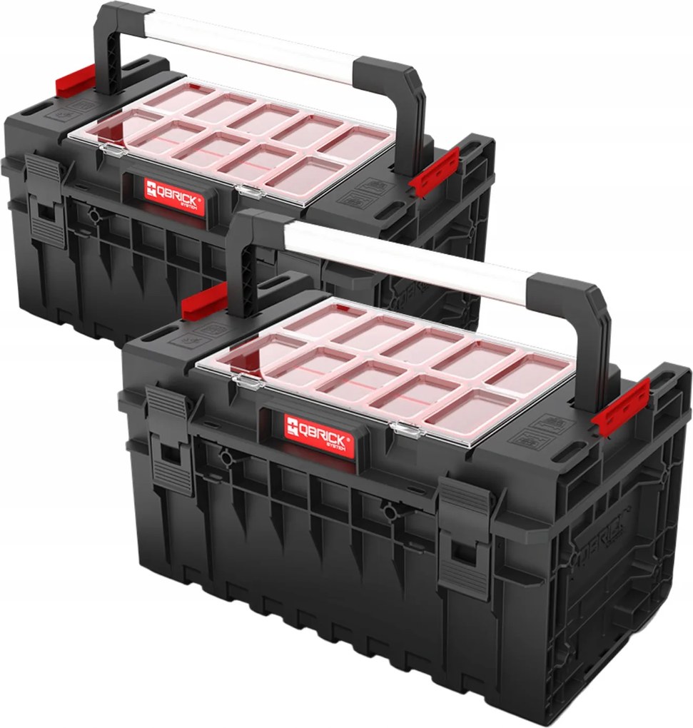 Qbrick System One 350 EXPERT2.0 plastový box na nářadí velký 38 l x2