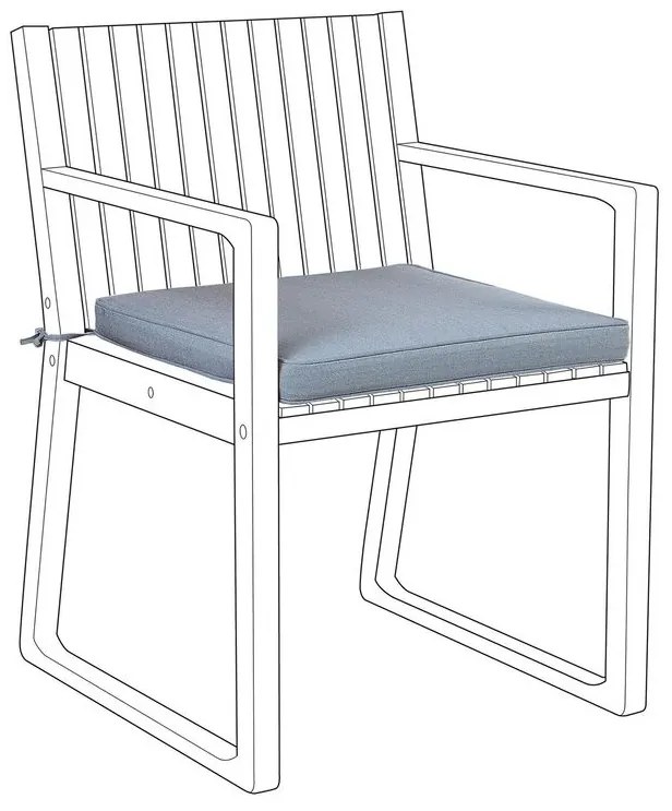 Polštář na židli modý SASSARI Beliani