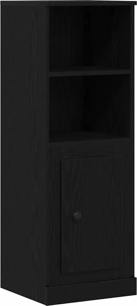 Vysoký bufet Černý dub 132 x 35,5 x 103,5 cm Kompozitní dřevo 3333077