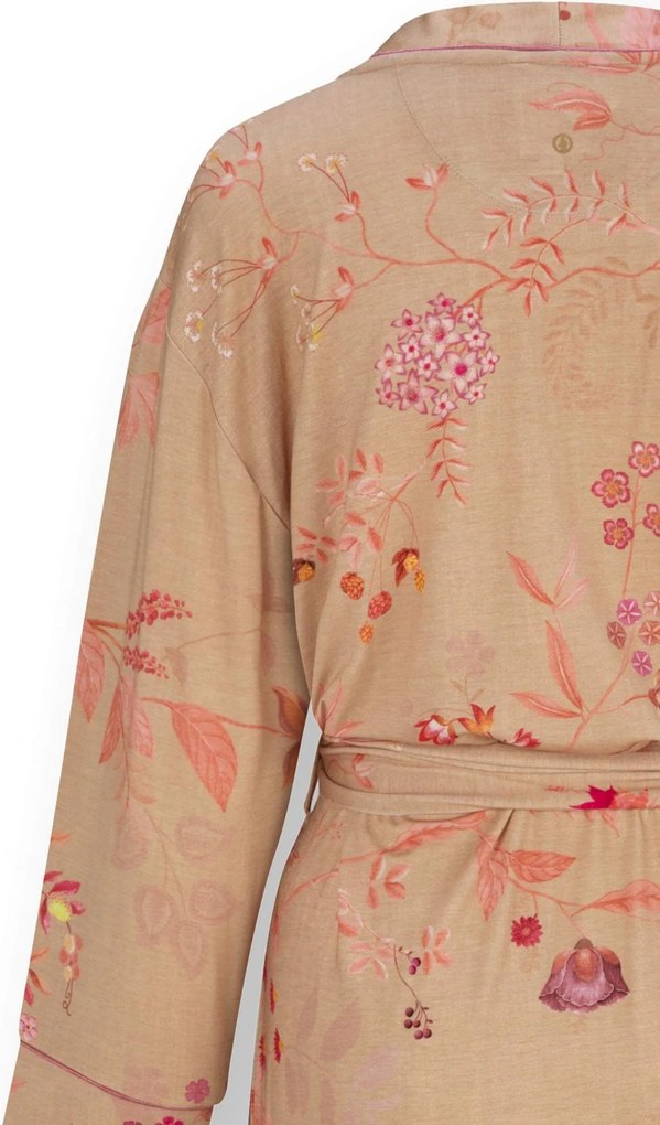 Pip Studio Nisha kimono Marigold, růžová-khaki