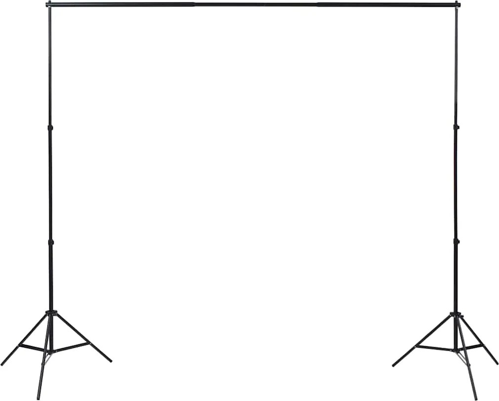 Profesionální foto studio set: 5 barevných pozadí a 2 deštníky 190206