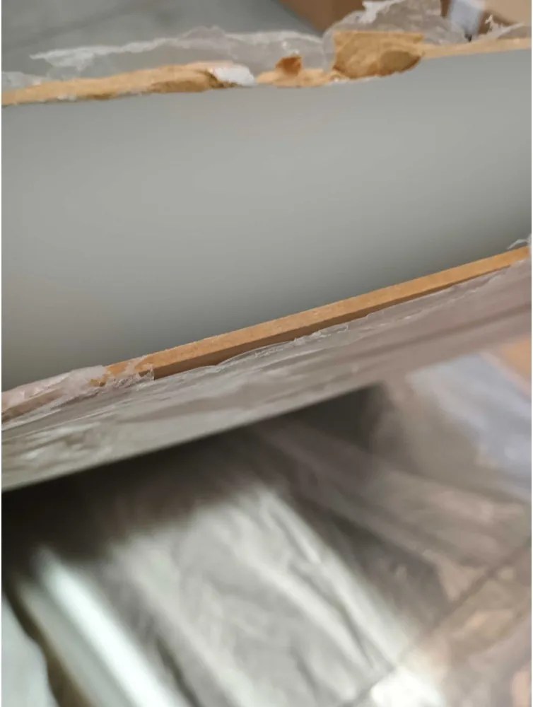 Šedá/béžová čalouněná jednolůžková postel s úložným prostorem s matrací 120x200 cm Cabana - II. jakost – Meise Möbel