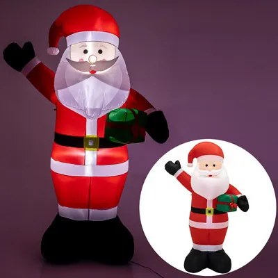 Nafukovací Santa Claus s LED osvětlením 250 cm
