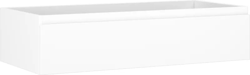 Mexen Orio, koupelnová skříňka 100 cm, 1 zásuvka, bílá matná, 91A10-10023-1-BF01