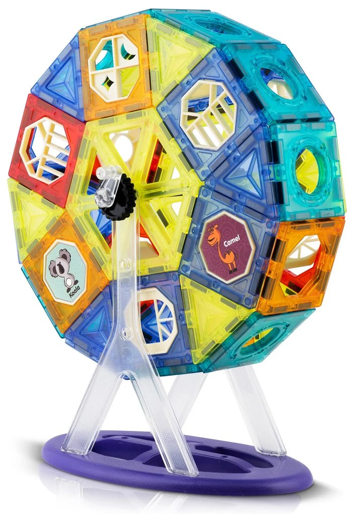 Magnetické bloky s kolotočem RK-769 Ricokids
