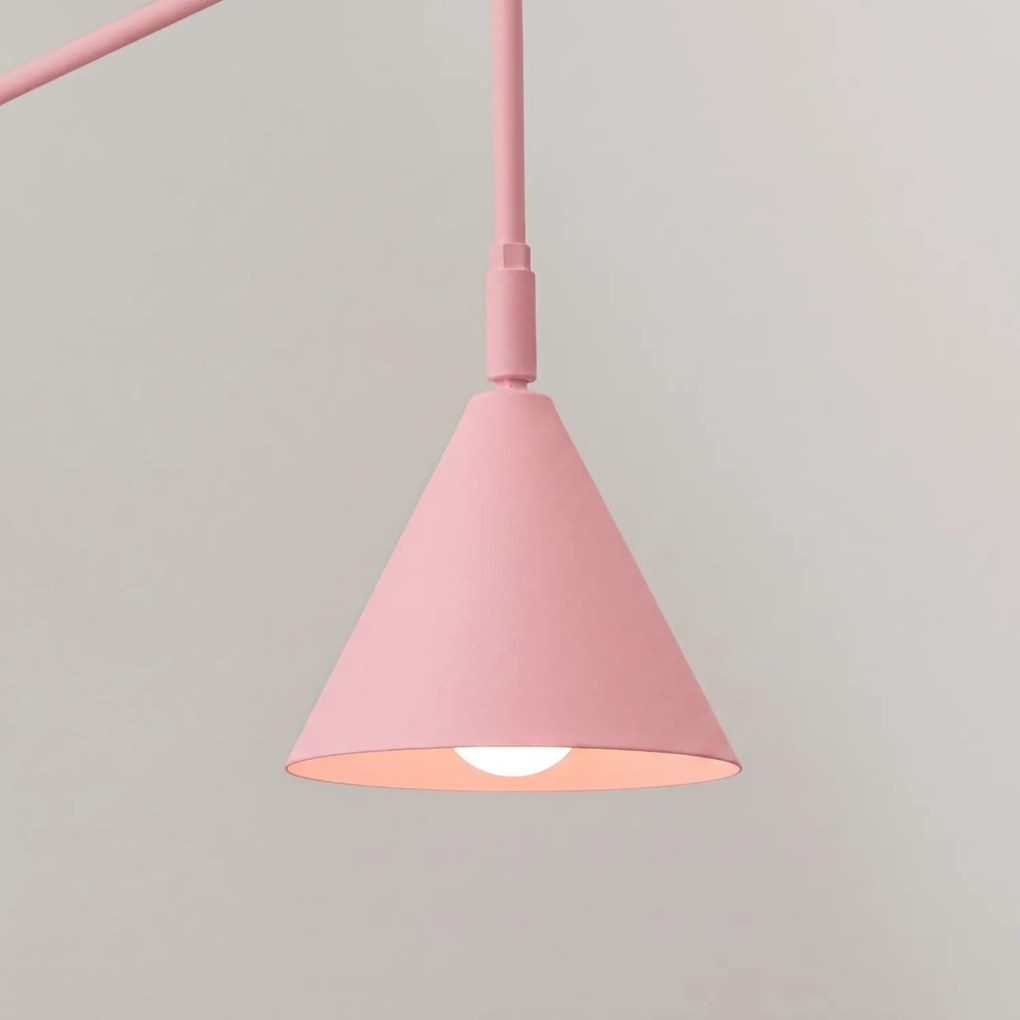 Sollux Lighting Nástěnné svítidlo NOX růžové