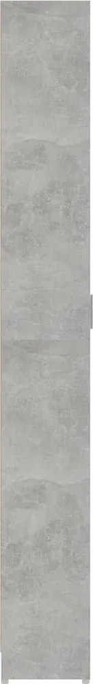 vidaXL Skříň do předsíně 55x25x189 cm dřevotříska [802851] Barva: Betonová šedá