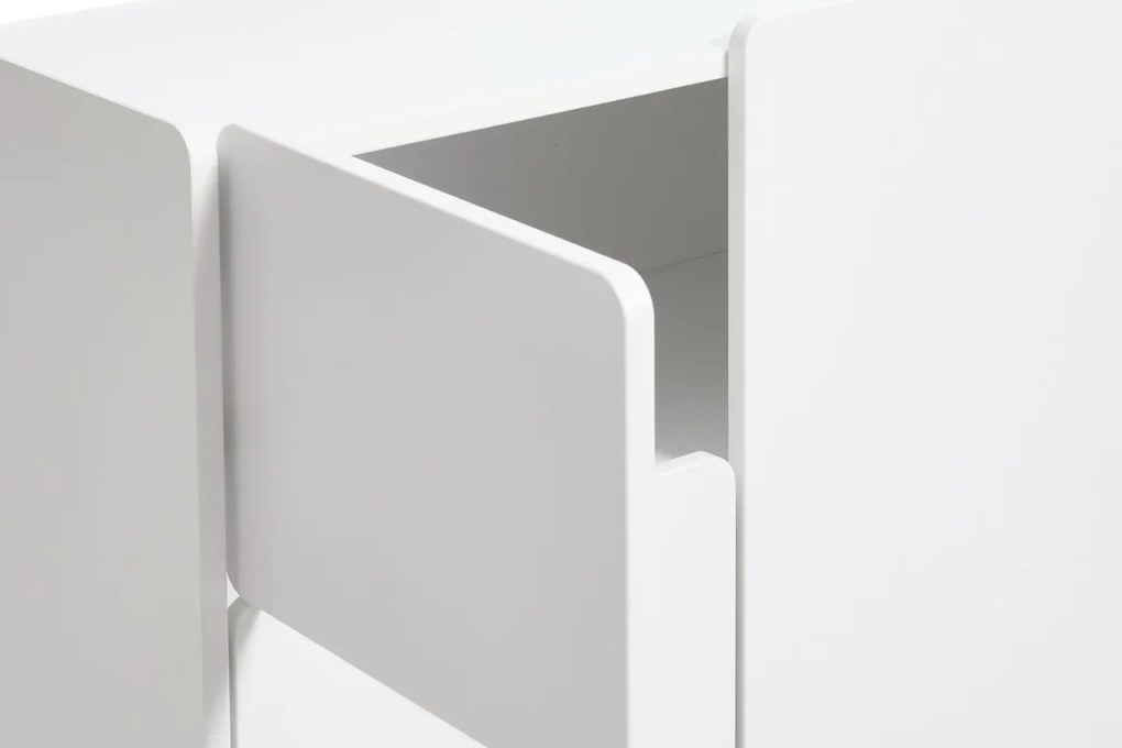 Designová skříňka Feliciana 100 cm bílá