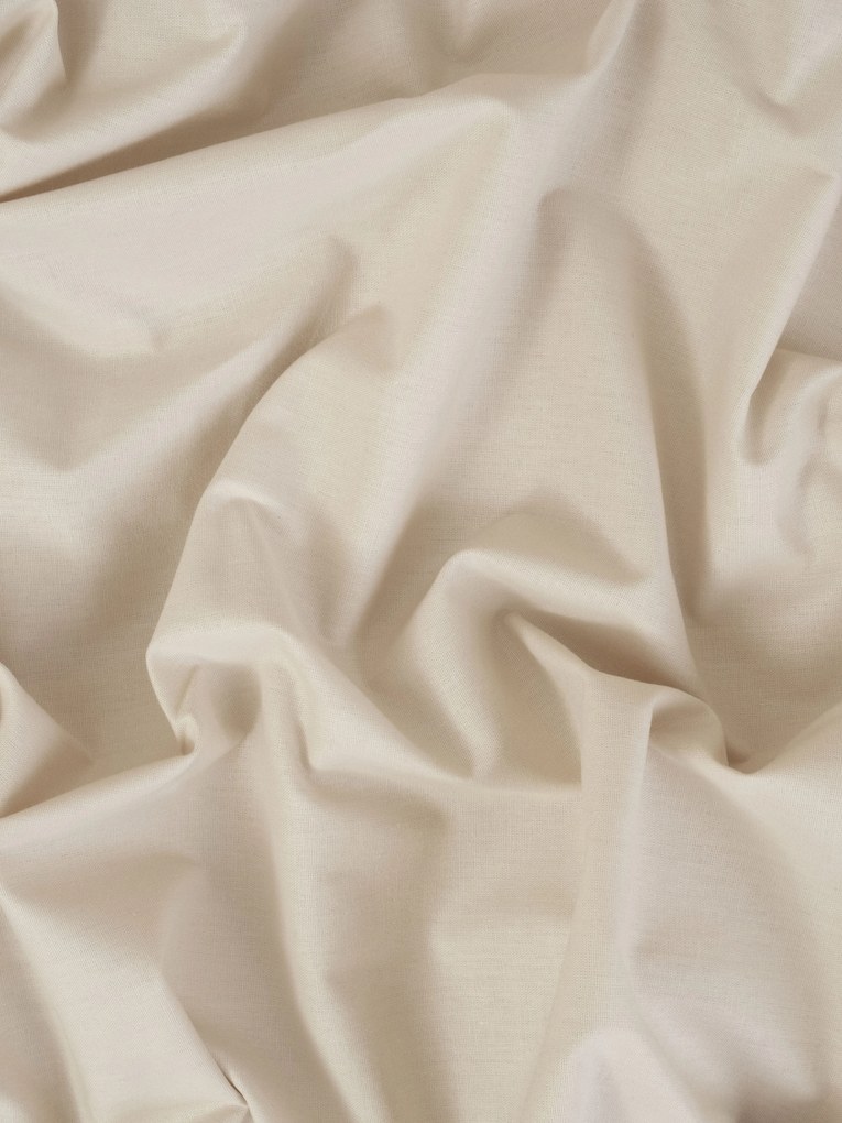 MK Lůžkoviny Francouzské bavlněné povlečení Renforcé - Jasmine přírodní 220 × 200 cm, 2ks 70 x 90 cm