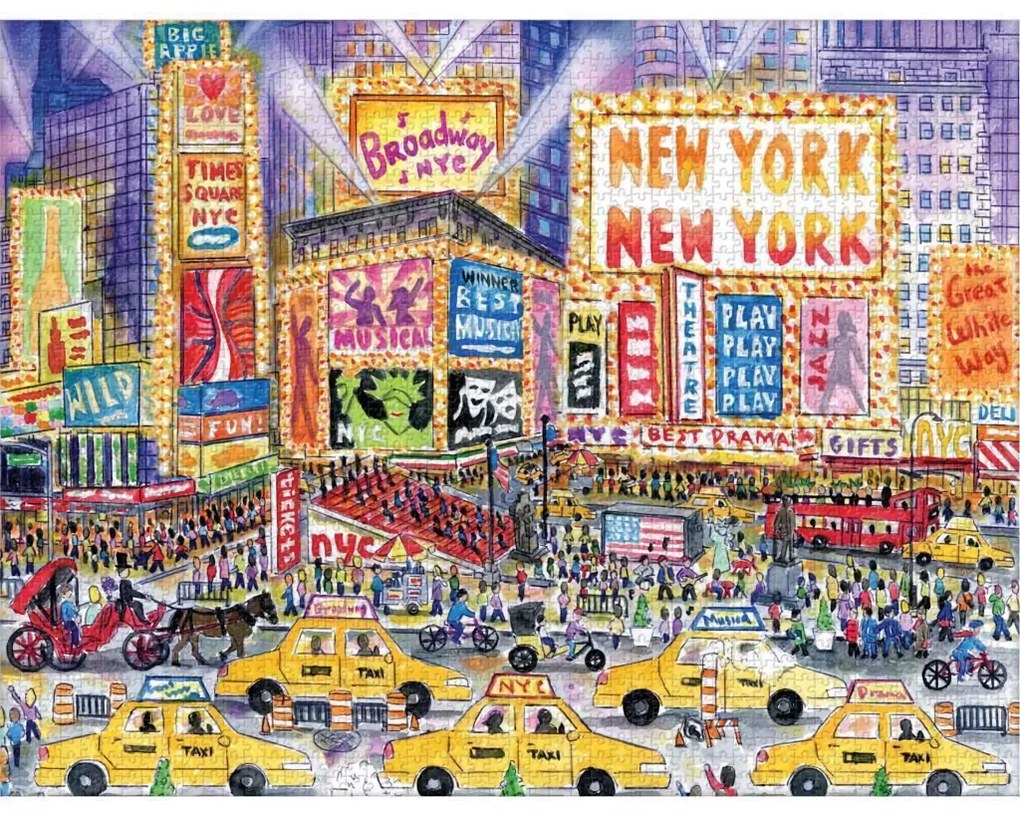 Galison Puzzle Světla na Broadwayi 2000 dílků