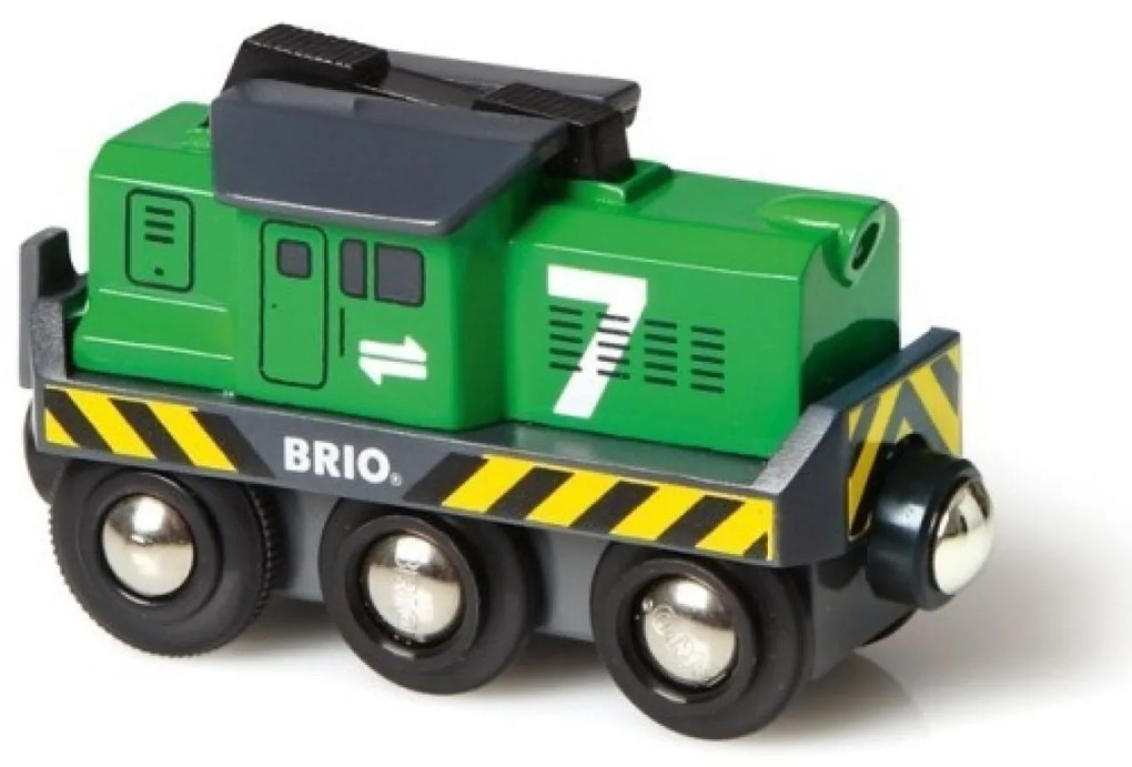 Brio 33214 elektrická nákladní lokomotiva zelená