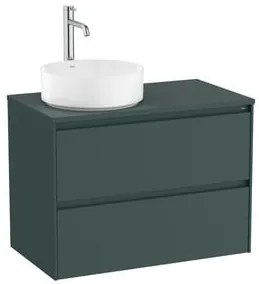 Roca Ona koupelnová skříňka pod umyvadlo 79,4x58,3x45,7 cm zelená mat ONADESK802ZZML