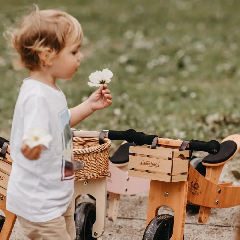 Dřevěné balanční kolo Tiny Tot Plus 2v1 dřevěná