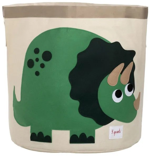 3 SPROUTS STORAGE BIN - KOŠ NA HRAČKY - DINOSAURUS