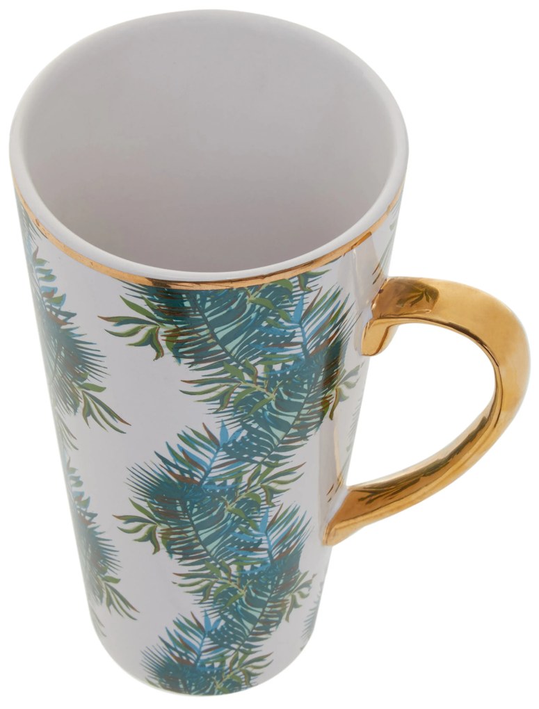 PremierHousewares Designový hrnek na latté Winter Palm, 500 ml