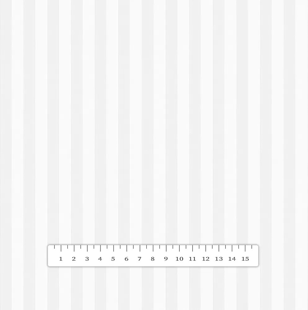 Biante Damaškový povlak na polštář Atlas Gradl DM-015 Bílý - proužky 8 mm 70 x 90 cm