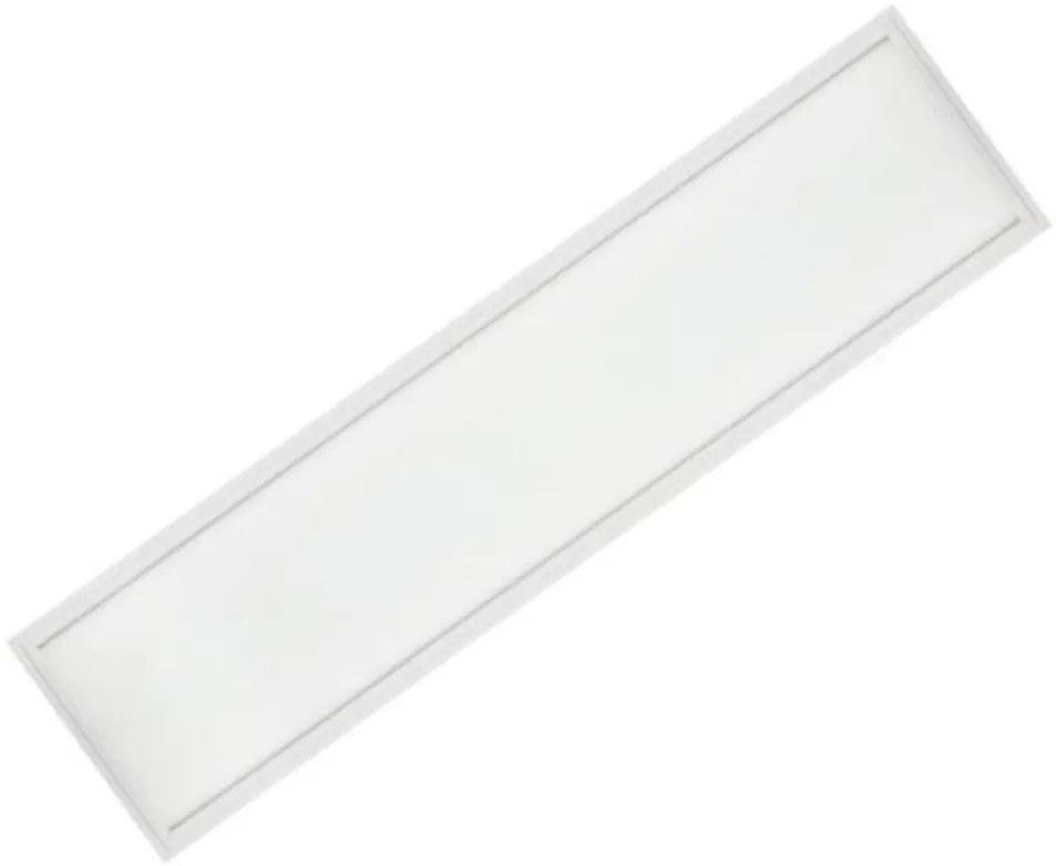 LEDSVITI Bílý LED panel s rámečkem 300x1200mm 40W denní bílá