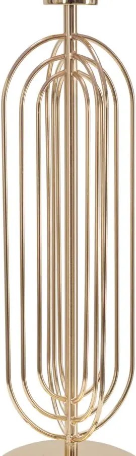 Stolní lampa Krista 64 cm růžovo-zlatá