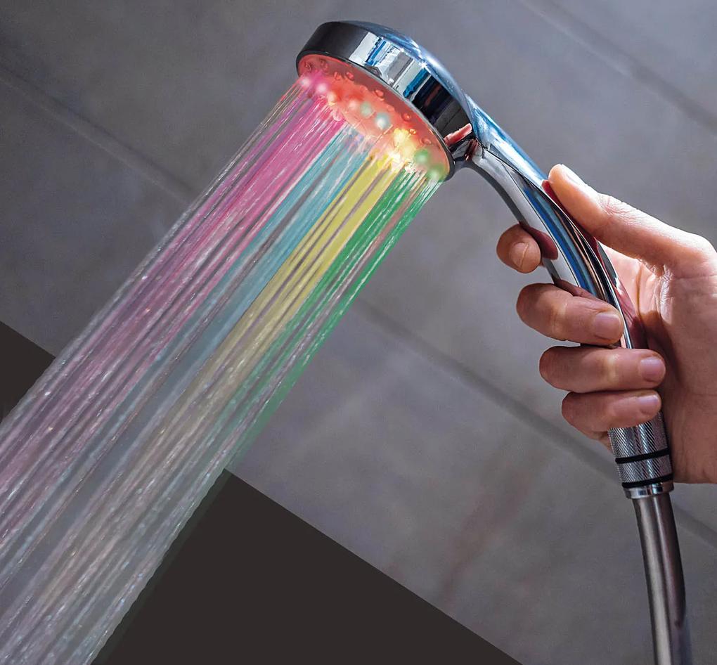 LED sprcha s měničem barev