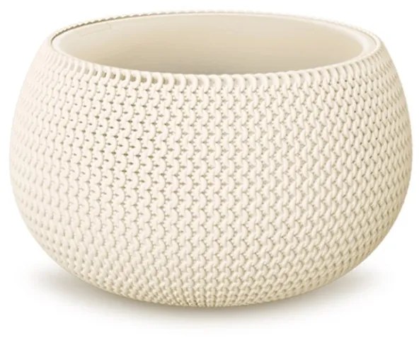 PROSPERPLAST Květináč - SPLOFY BOWL Průměr: 23,9 cm, Barva: antracit