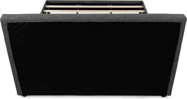 Manželská postel šedá 180x200 cm BED-M180 GREY2