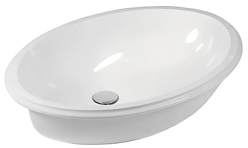 Villeroy & Boch 61440001 - Zápustné umyvadlo EVANA 67,5x47,5 cm keramika/bílá