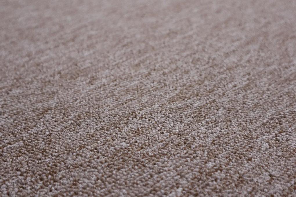 Vopi koberce Kusový koberec Astra béžová kruh - 120x120 (průměr) kruh cm