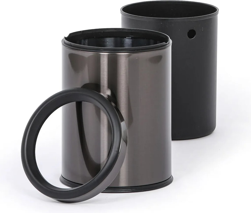 Odpadkový koš 10 l, Ø 240, šedý