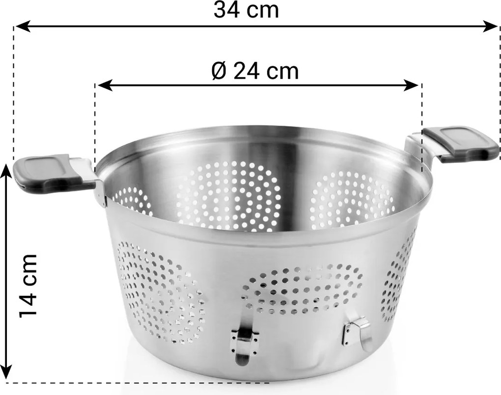 TESCOMA Cedicí nádoba GrandCHEF ø 23 cm
