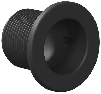 Umyvadlová krytka přepadu černá Ravak X01808