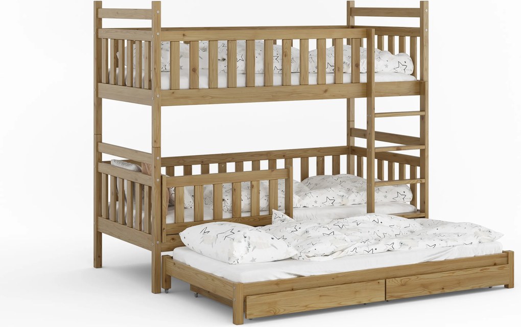 Rkids | Patrová postel Trino 80x200 Dub