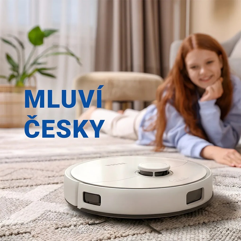 TESLA RoboStar iQ900 Ultra - laserový robotický vysavač 4v1