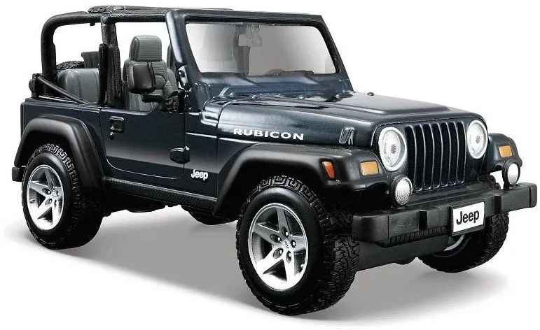 Kovový model maisto jeep wrangler rubicon