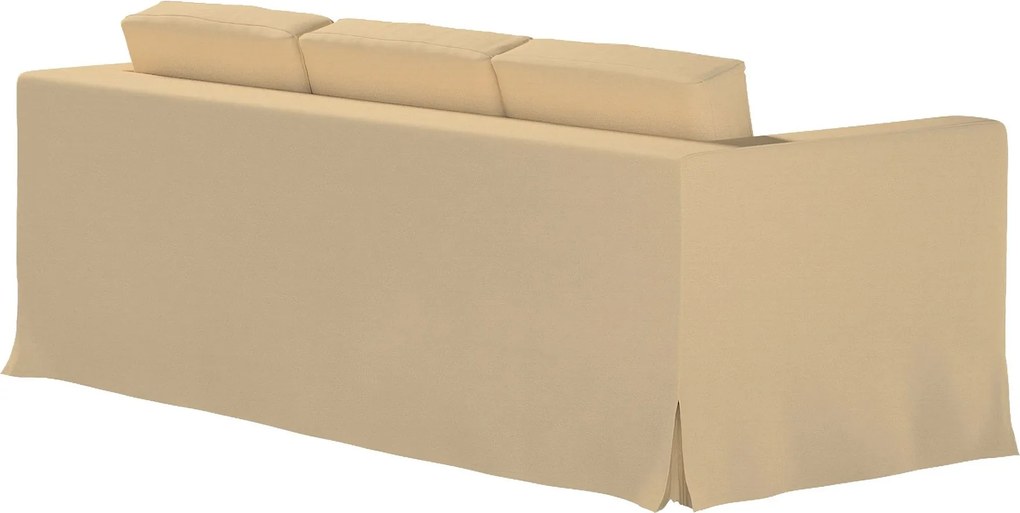 Potah na pohovku IKEA Karlanda 3-místná nerozkládací, dlouhý barva béžová