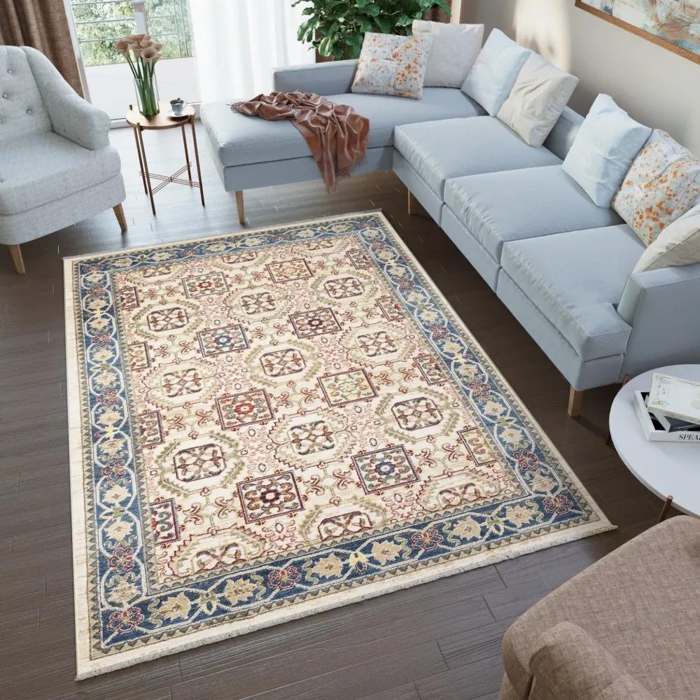 Krémový orientální koberec v marockém stylu Šírka: 200 cm | Dĺžka: 305 cm