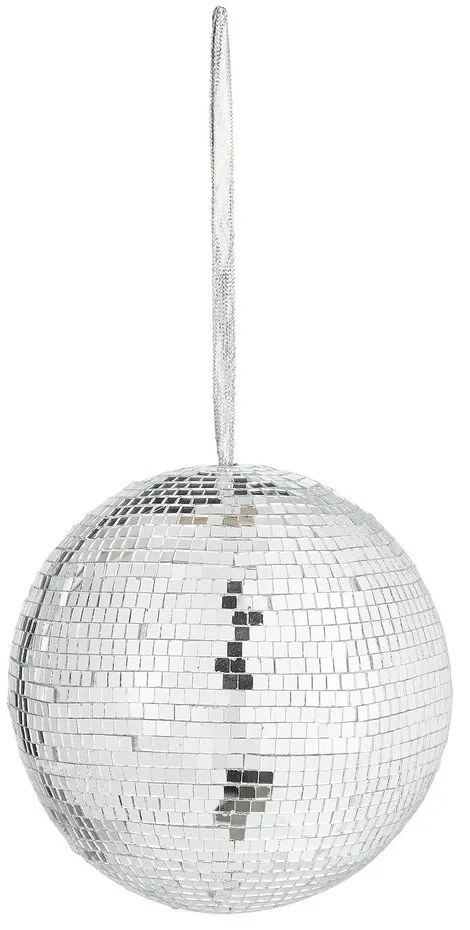 DISCO Koule 15 cm - stříbrná