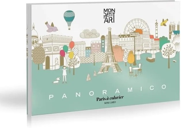 Panoramatická skládačka Mon Petit Art Panoramico Paris
