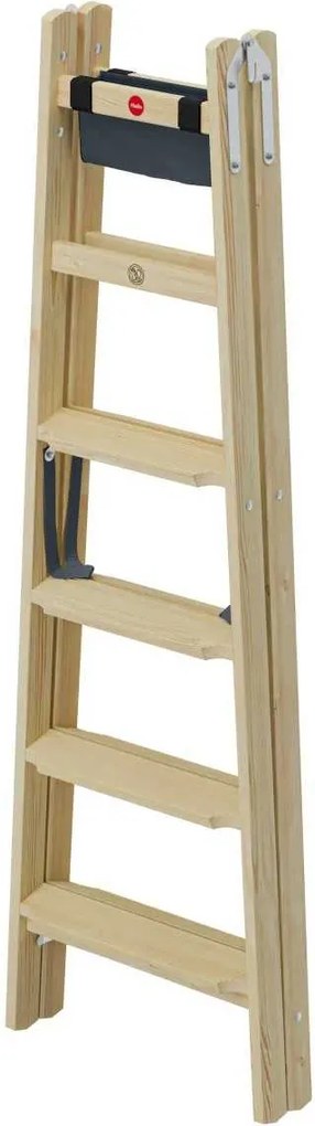 Dřevěné štafle Hailo Master H80 2x6 stupňů, 8768-601