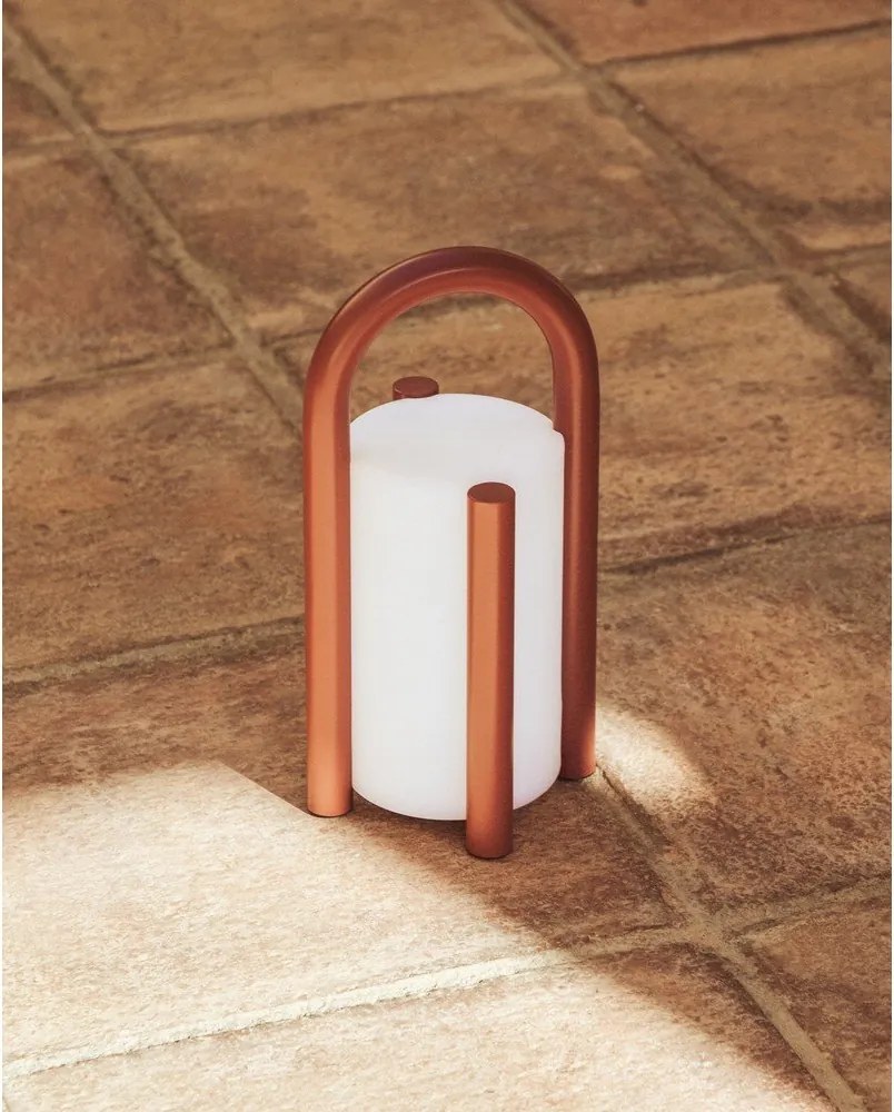 LED přenosné venkovní svítidlo na USB ø 14 cm Leros – Kave Home